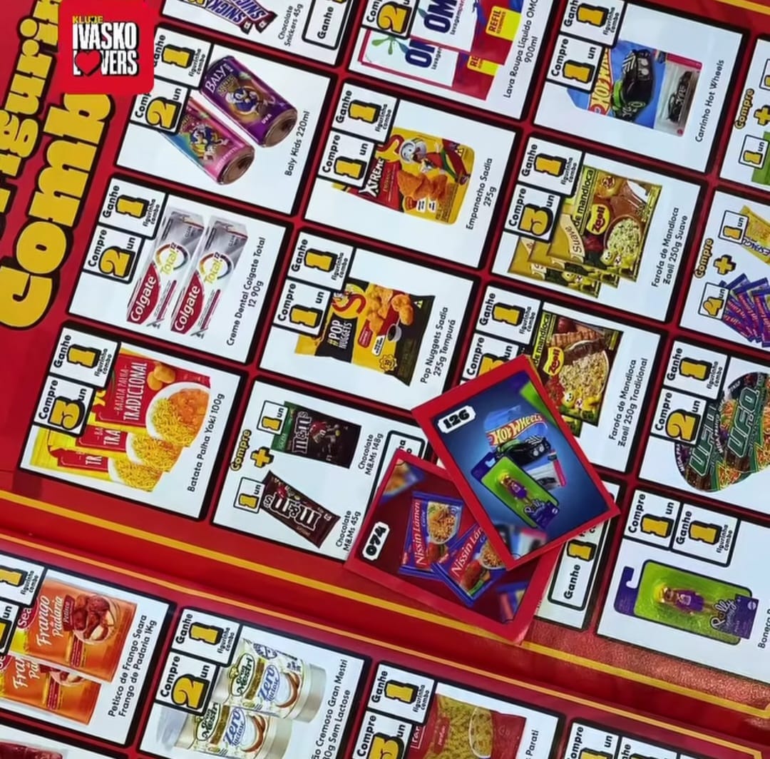 Super Ivasko lança álbum de figurinhas para comemorar aniversário de 26 ...